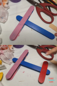Cheap & Easy Popsicle Stick Airplane Craft for Kids