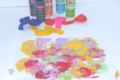 Balloon Painting for Kids: An Easy and Crazy Way to Paint with Balloons
