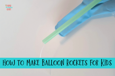 How to Easy Make Balloon Rockets for Kid's Science