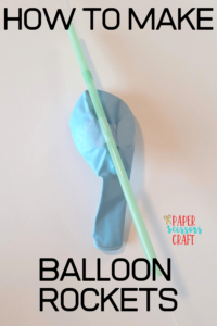 How to Easy Make Balloon Rockets for Kid's Science