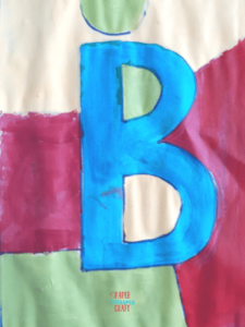 Paint by Number for Toddlers (or by letter): Alphabet Preschool Craft