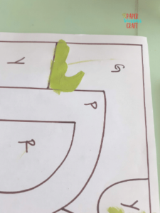 Paint By Number for Toddlers (or by Letter): Alphabet Preschool Craft ...