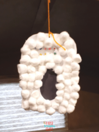 How to Make a Halloween Cotton Ball Ghost for Kids