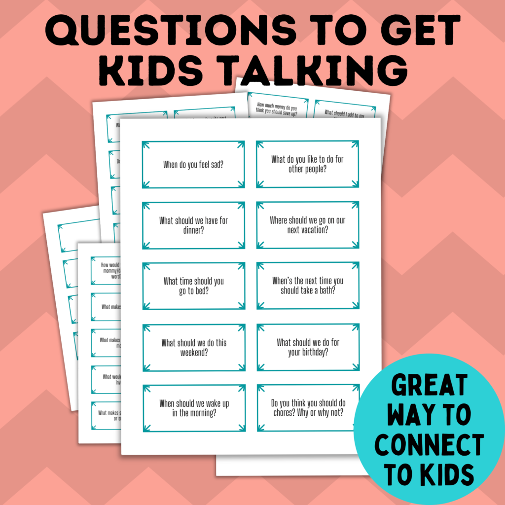 Questions for Kids to Get Them Talking or Just to Have Fun