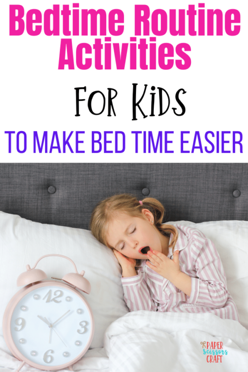 Bedtime Routine Activities for Kids to Make Bedtiem Easier