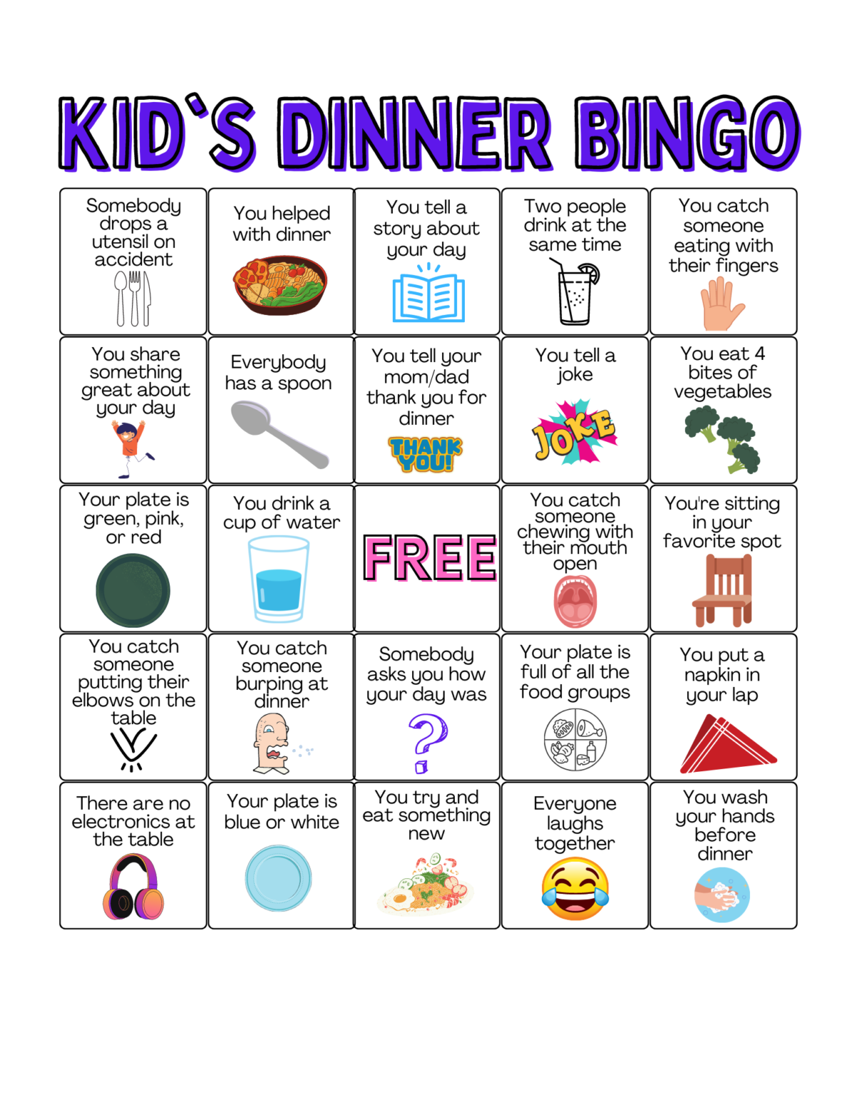 16 Smart Family Dinner Table Conversation Games & Activities