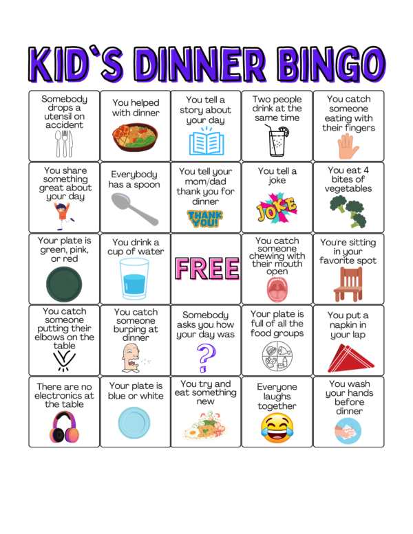 16 Smart Family Dinner Table Conversation Games & Activities