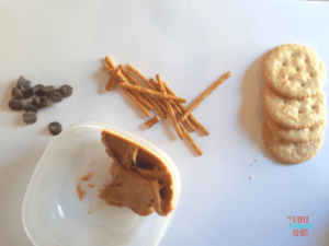 Super Easy Halloween Spider Cracker Snack for Kids