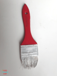 How To Make Santa Claus Paintbrush Ornaments