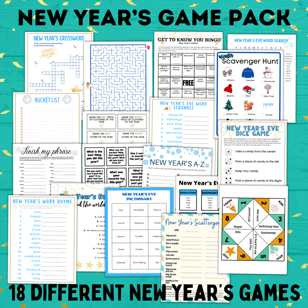 21 Simple & Fun New Year's Eve Party Ideas for Young Kids