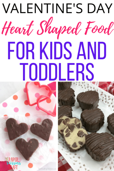 Heart Shaped Food for Valentine's Day Snacks and Treats for Kids