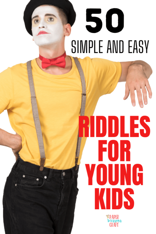 50 Simple and Easy Riddles for Young Kids to Understand