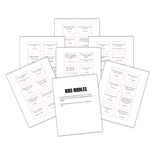 50 Simple and Easy Riddles for Young Kids to Understand