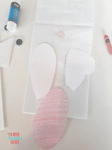 Easy Easter Bunny Puppet Craft for Kids and Toddlers with FREE Template