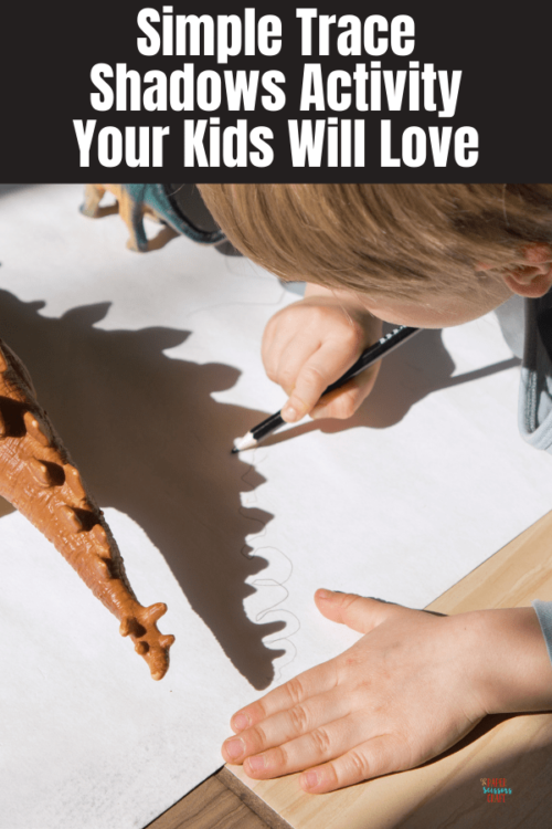 Simple Trace Shadows Activity Your Kids Will Love - Paper Scissors Craft