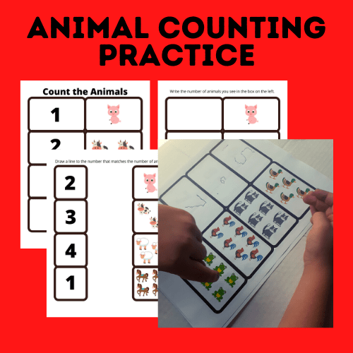 Preschool Number Crafts and Activities - Paper Scissors Craft