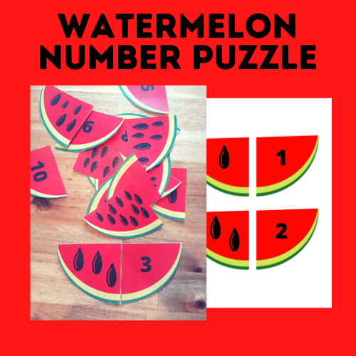 Preschool Number Crafts and Activities - Paper Scissors Craft