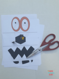How To Make a Pumpkin Flip Book With Different Faces