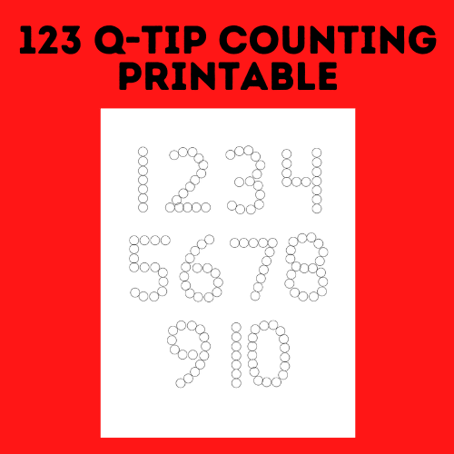 Preschool Number Crafts and Activities - Paper Scissors Craft