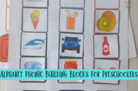 Alphabet Phonic Building Blocks for Preschoolers and Toddlers