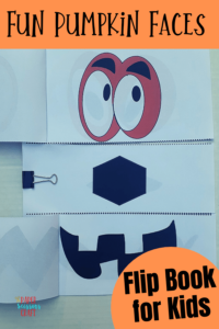 How To Make a Pumpkin Flip Book With Different Faces