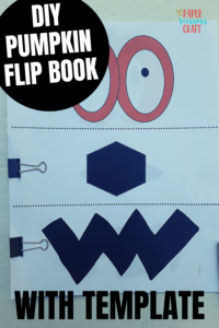 How To Make a Pumpkin Flip Book With Different Faces