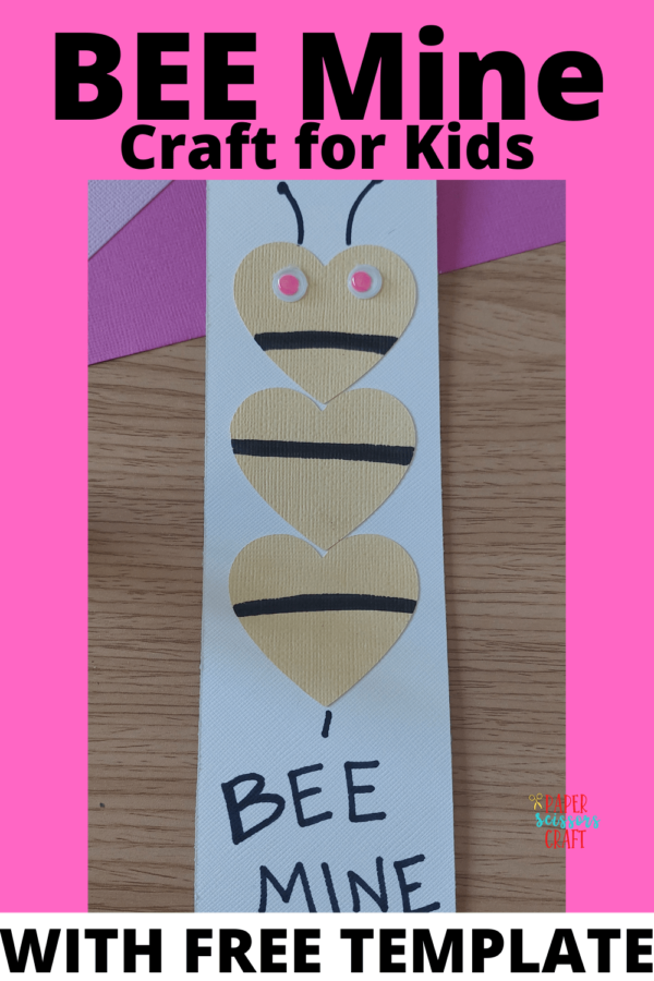 BEE Mine Valentine's Day Craft for Kids