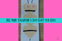 BEE Mine Valentine's Day Craft for Kids