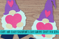 Easy DIY Valentine's Day Gnome Craft for Kids (with Printable)