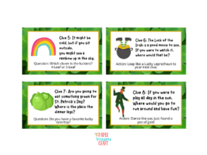 St. Patrick's Day Scavenger Hunt for Kids