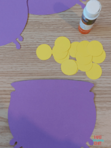 St. Patrick's Day Pot of Gold Craft for Kids with FREE Template