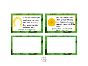 St. Patrick's Day Scavenger Hunt for Kids