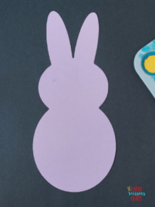 Easter Bunny Peep Craft for Kids with Free Template