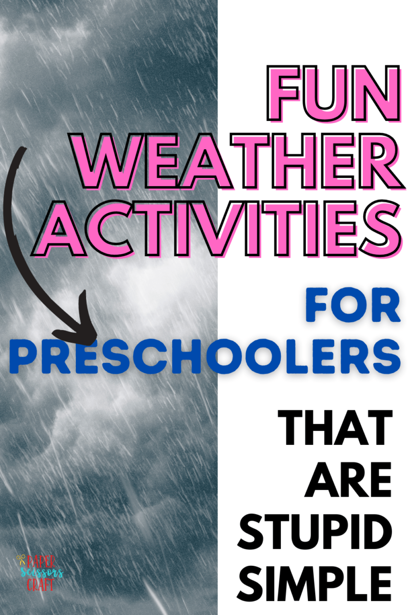 Fun Weather Activities for Preschoolers that are Super Simple
