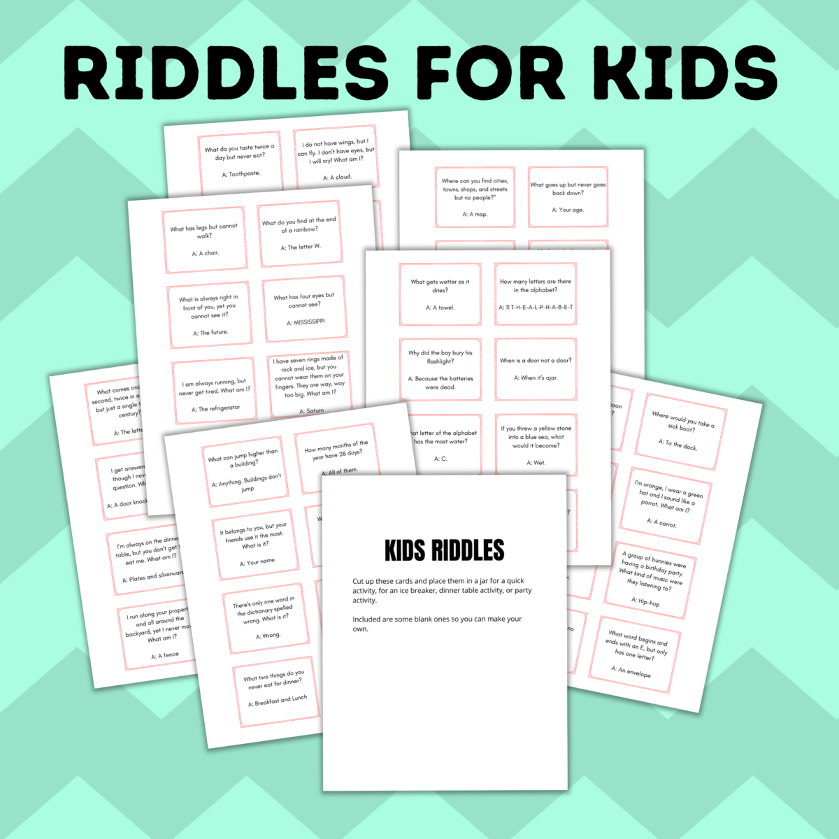 50 Simple and Easy Riddles for Young Kids to Understand