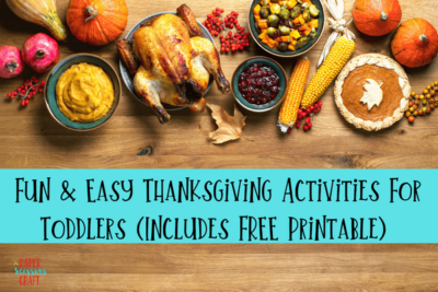 22 Fun & Easy Thanksgiving Activities For Toddlers (Includes FREE ...