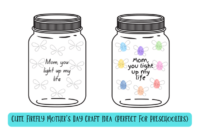 Cute Firefly Mother’s Day Craft Idea (Perfect For Preschoolers)