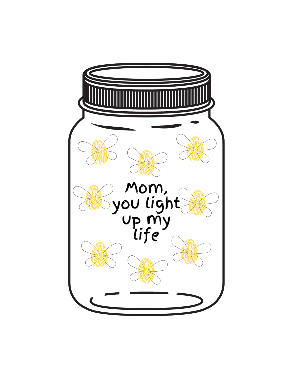 Cute Firefly Mother’s Day Craft Idea (Perfect For Preschoolers)