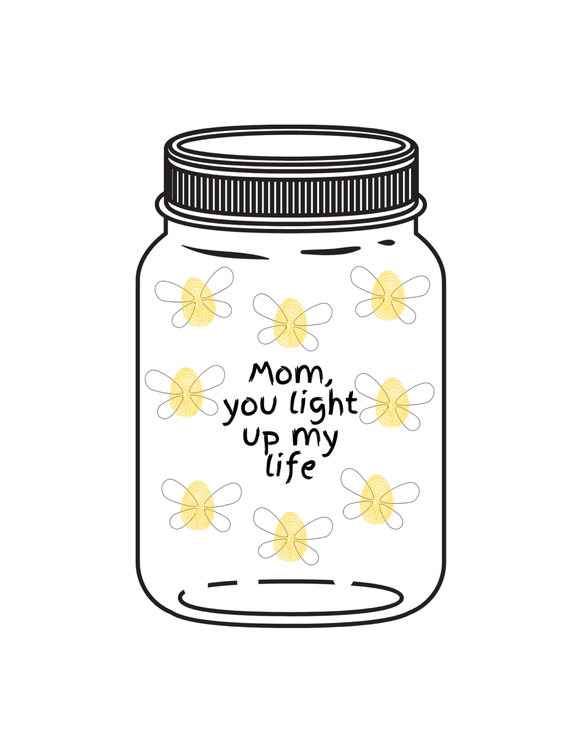 Cute Firefly Mother’s Day Craft Idea (Perfect For Preschoolers)