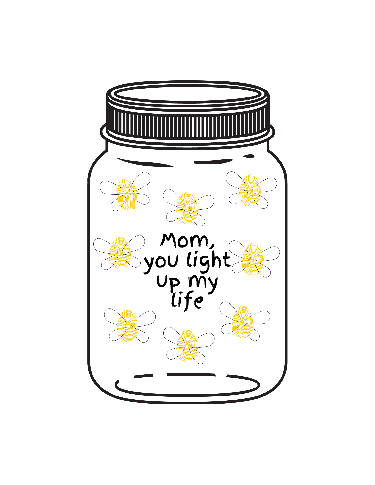 Cute Firefly Mother’s Day Craft Idea (Perfect For Preschoolers)