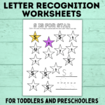 Free Letter & Alphabet Recognition Worksheets For Preschool