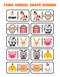 13 Farm Preschool Worksheets & Printables Including Animals
