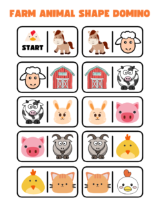 13 Farm Preschool Worksheets & Printables Including Animals