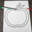 Fun & Simple Apple Suncatcher Craft with Template
