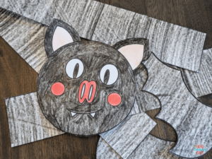 Easy Bat Headband Craft for Preschoolers (Printable Template)