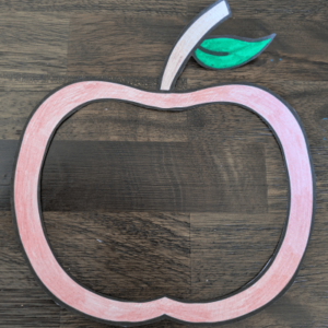 Fun & Simple Apple Suncatcher Craft with Template