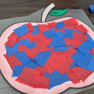 Fun & Simple Apple Suncatcher Craft with Template