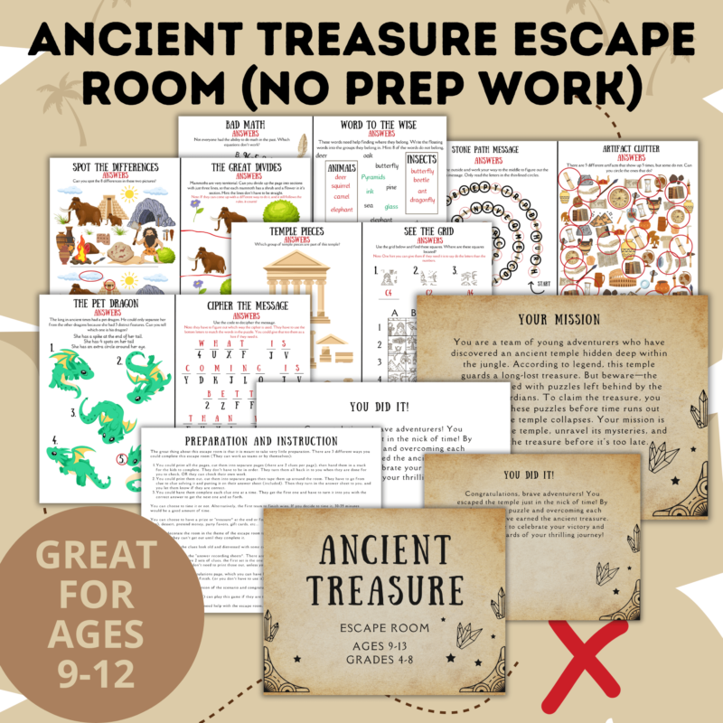 How To Host an Epic Escape Room at Home Kids Birthday Party