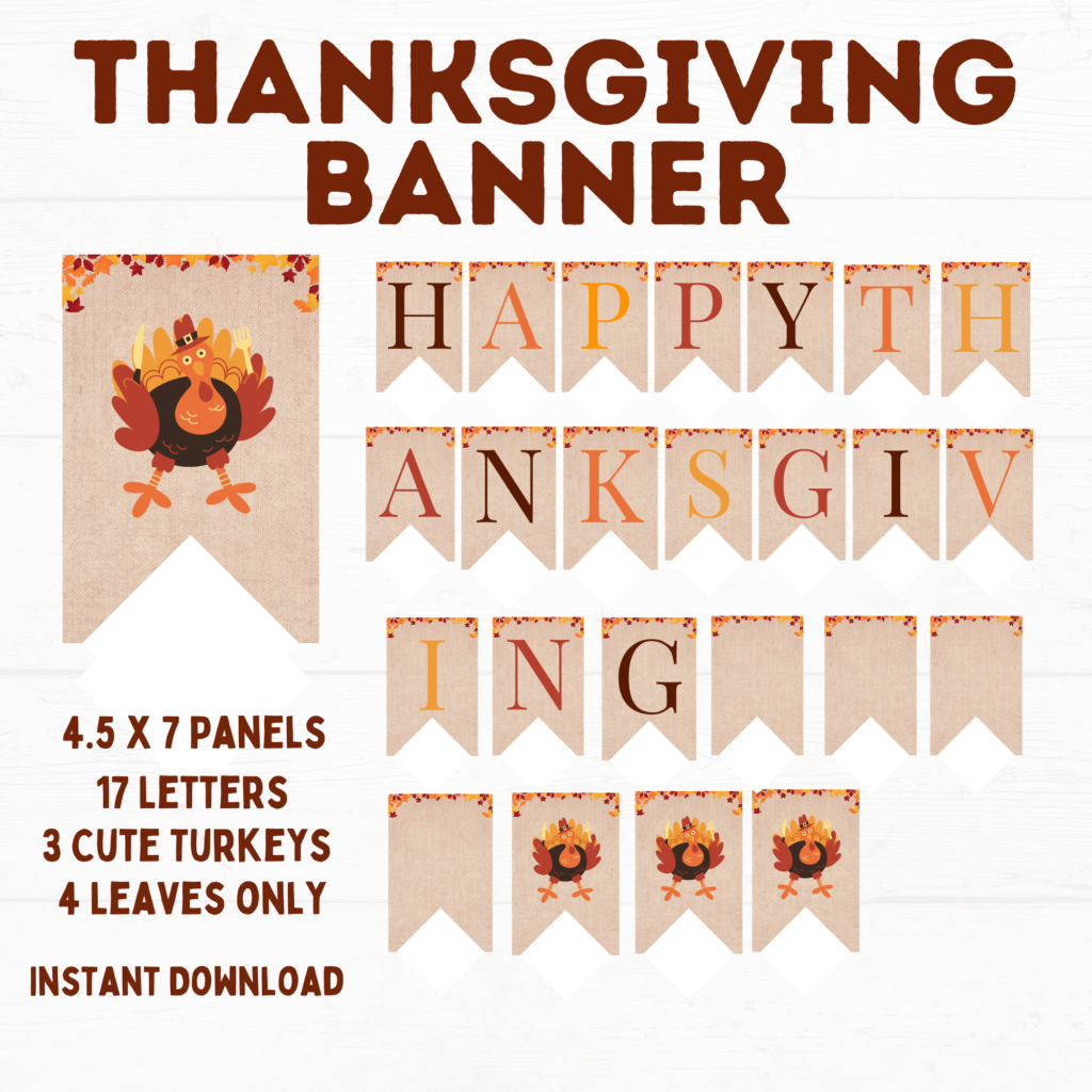 29 Easy Printable Thanksgiving Crafts & Activities for Kids - Paper ...