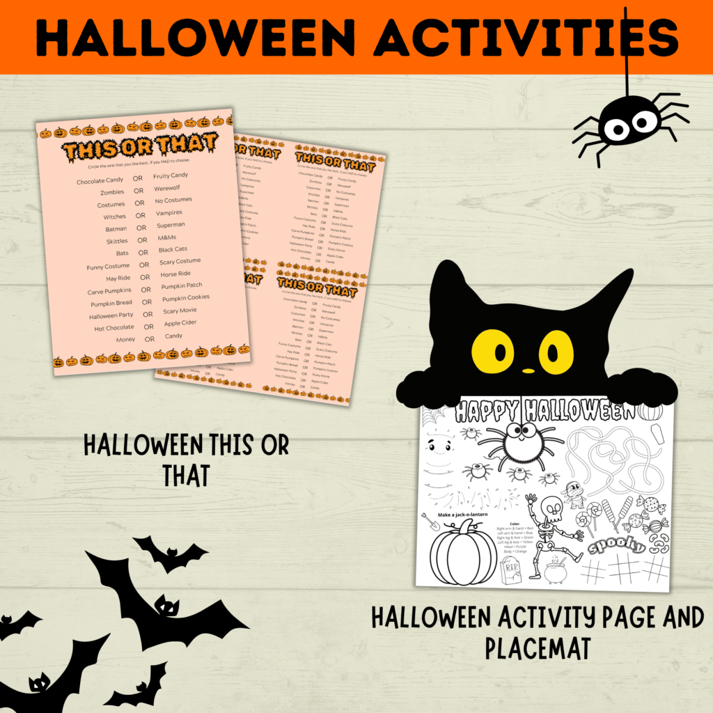 Ultimate Halloween Activity Pack - Paper Scissors Craft